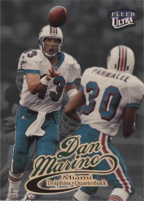 1999 Fleer Ultra - Dan Marino #13P Platinum Medallion Edition /99 for ...