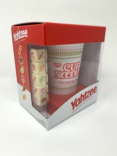 New Yahtzee Cup of Noodles Dice Game Ramen Game Gift Factory Sealed | eBay