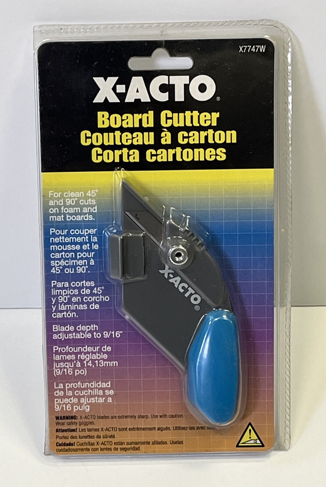 X-ACTO Board Cutter For Foam Board & Mats No. X7747W Knife Sealed NEW ...