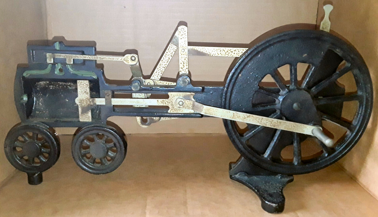 Antique STANSI Cast Iron Steam Engine Classroom Demonstrator 1920's ...