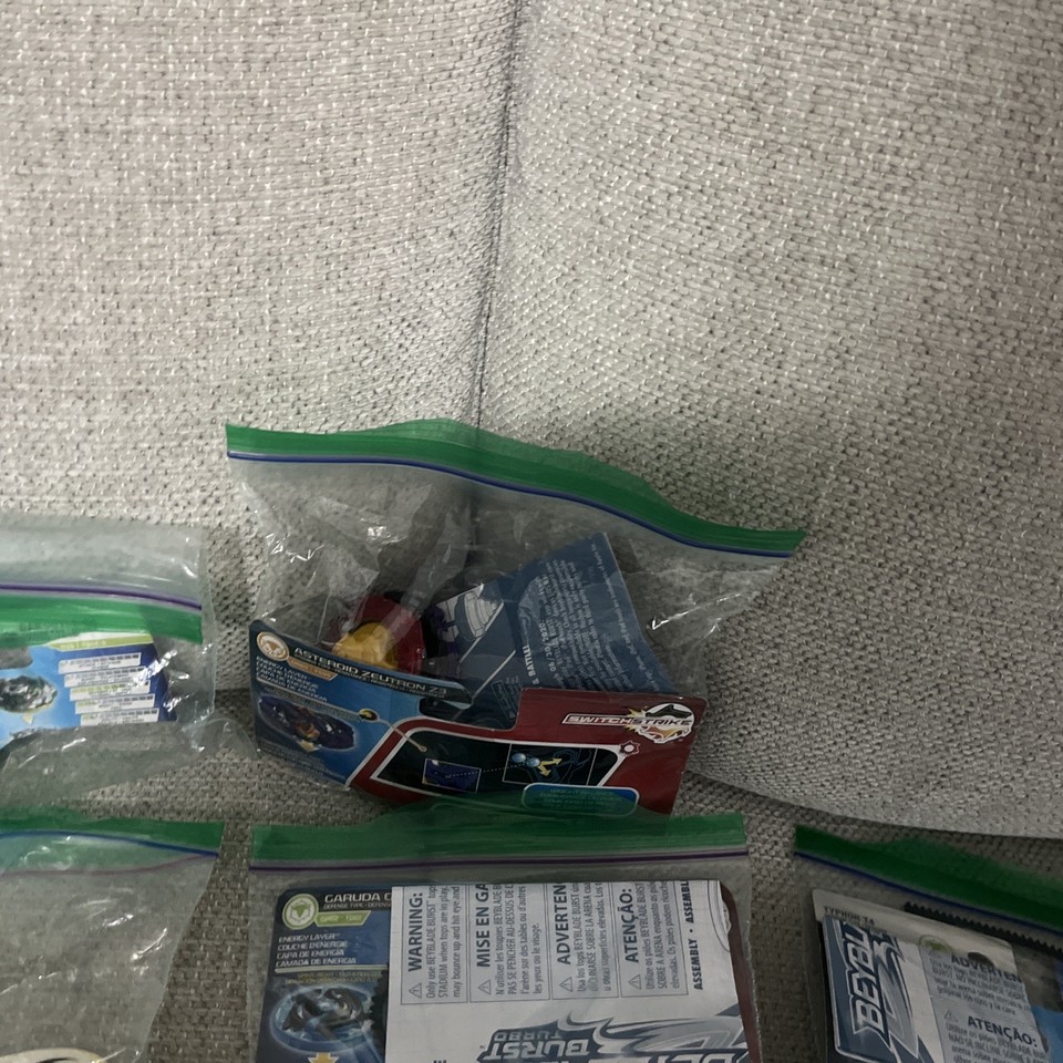 Nice Beyblade Burst Lot Collection Rare Beyblades Plus Launchers ...