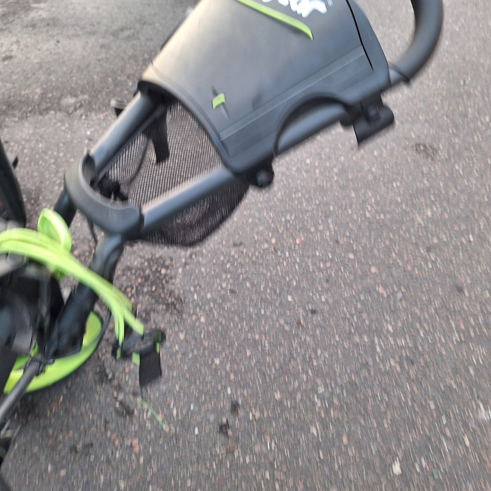 Clicgear 3.5 Plus Golf Pull Push Cart Green/Black, 3-Wheel, Brake ...