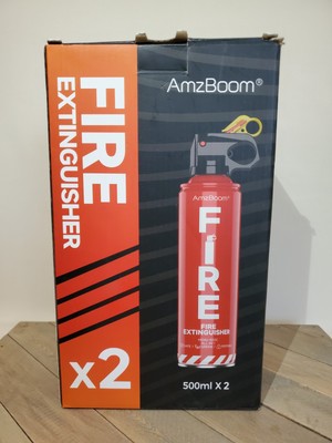Amzboom Fire Extinguisher - Home Kitchen, Car, & Grill / Mounting 2 ...