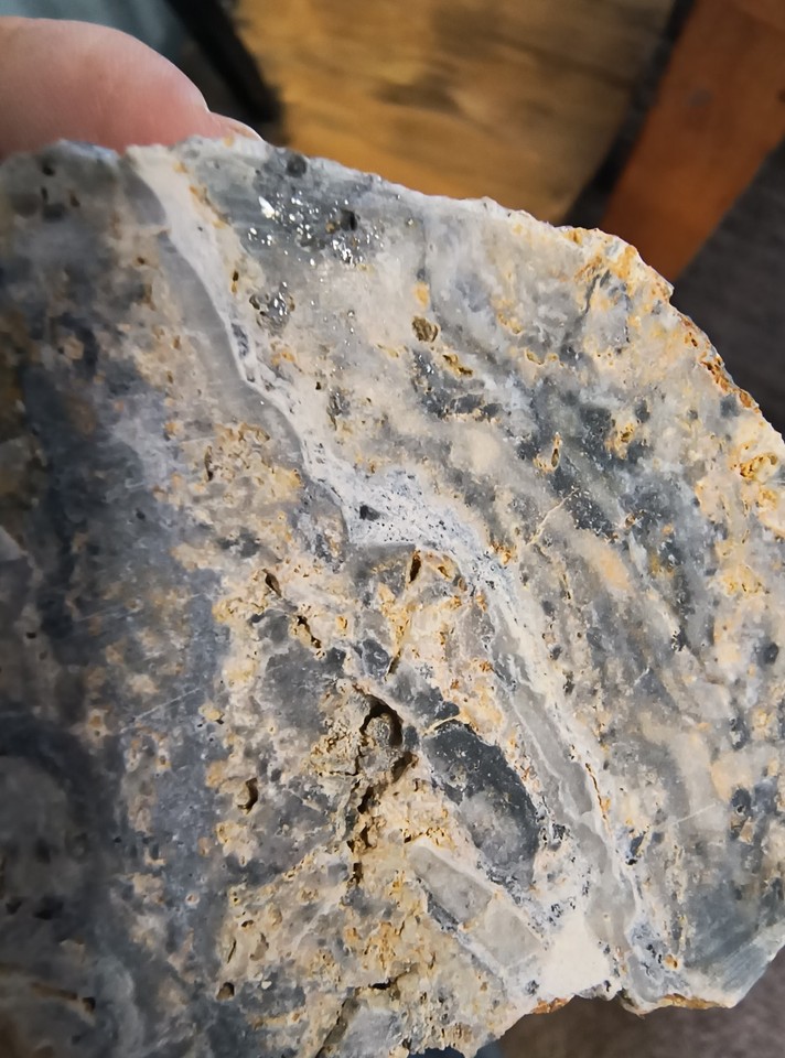 Silver sulfides-sulfosalts, Leopard mine, Cornucopia dist., Elko Co ...