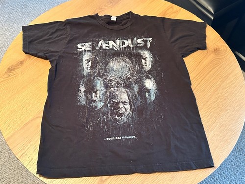 2010s SEVENDUST Band Shirt Cold Day Memory Medium Rare | eBay