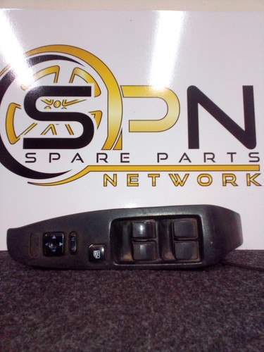 SUBARU LIBERTY POWER WINDOW SWITCH RH FRONT (MASTER SWITCH), TWIN PLUG ...