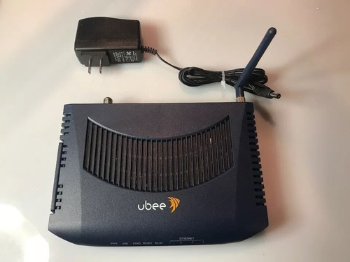 Ubee interactive U10C037 4-Port Cable Modem W/Cord | eBay