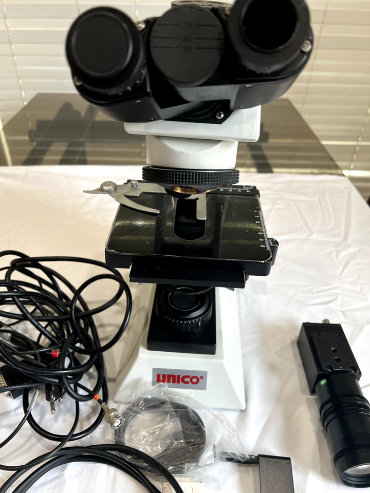 Unico Microscope With Computar Camera | eBay