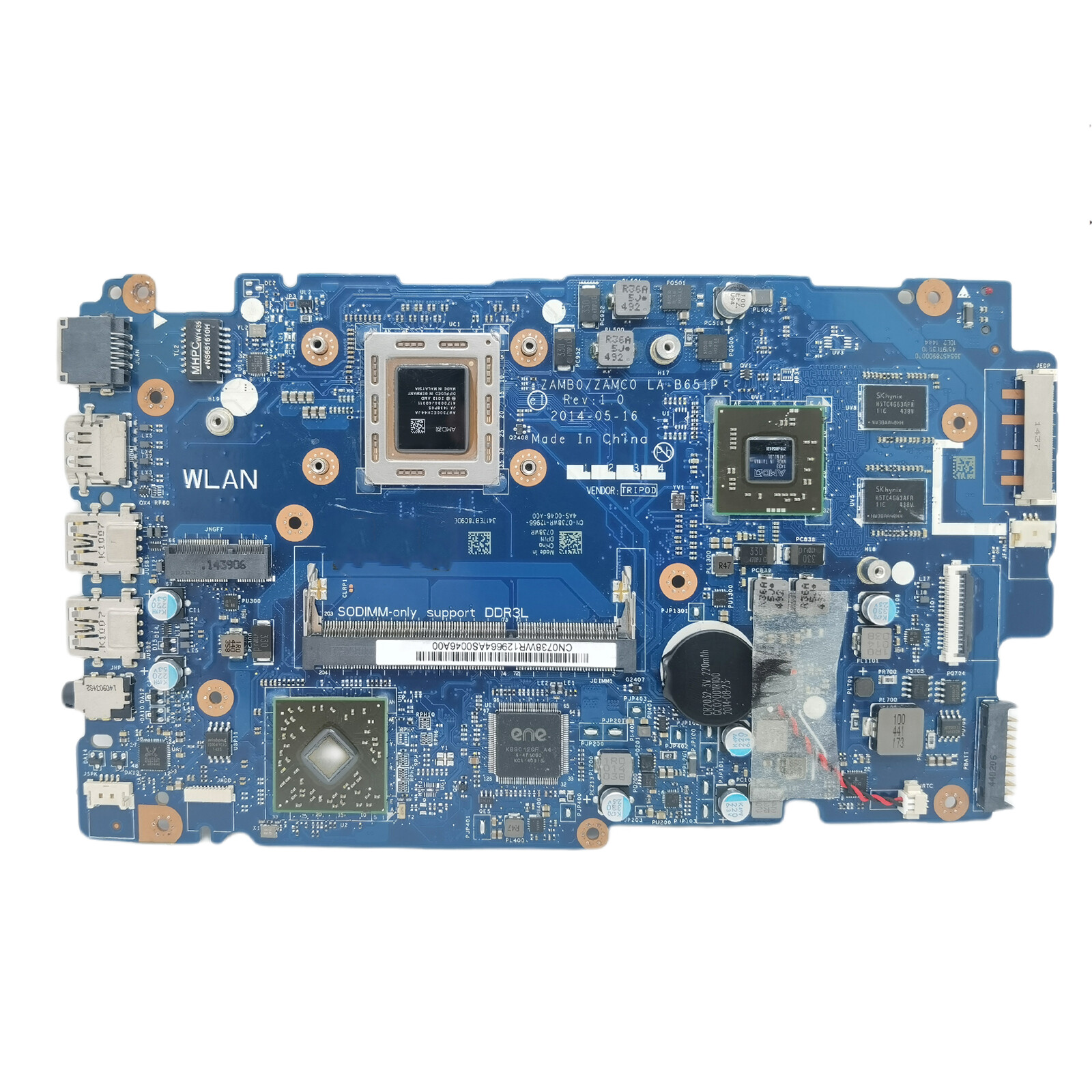 LA-B651P For Dell 5545 5445 Motherboard AMD A8-7100 A10-7300 CPU R7 ...