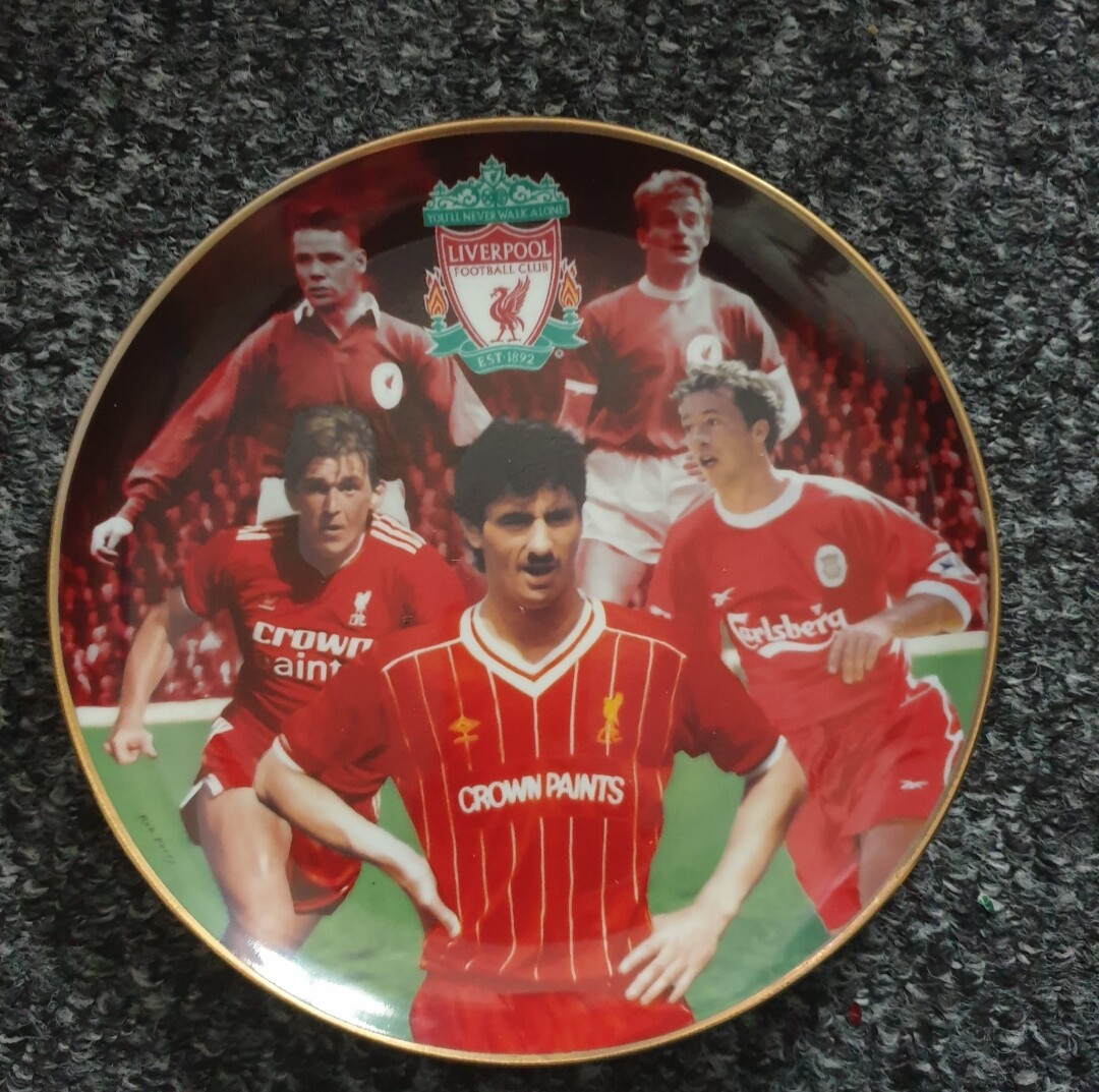 CHOOSE YOUR PLATE Danbury Mint LIVERPOOL FC Champions Legends Plates ...