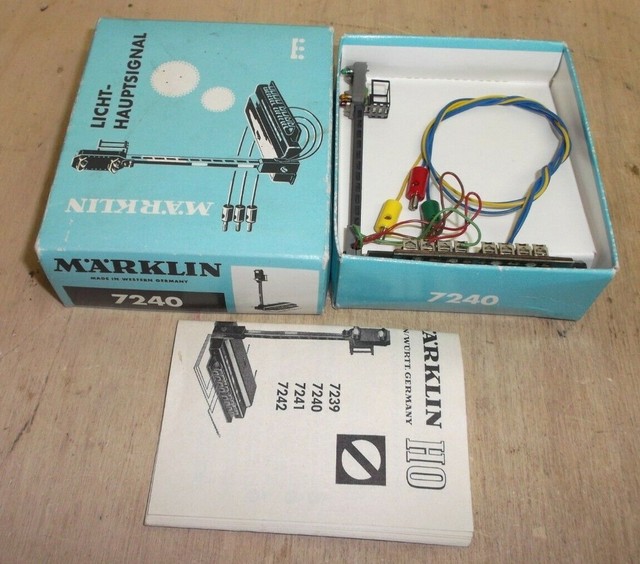 Märklin instrucciones 7239 7240 7241 7242 manual de 68 739 tan 0369 Ju ...