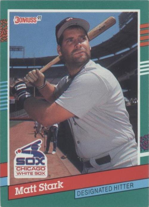 1991 Donruss - Matt Stark #747 4 Red Stripes on Right Border (RC) for ...