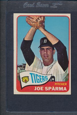 1965 Topps #587 Joe Sparma Tigers EX *5749 | eBay