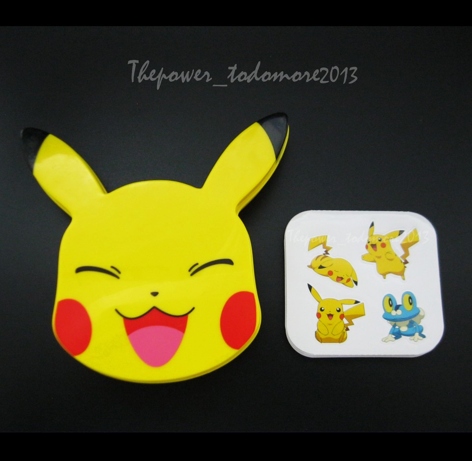 Cute Pokemon Mini Box Nintendo Game Pikachu-Shaped Storage Pocket ...