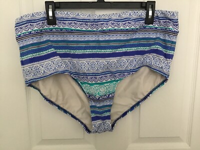 Lands' End Women's Swim Bathing Suit Bottom Size 20W | eBay