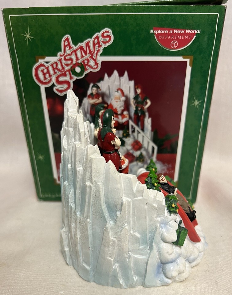 Department 56 A Christmas Story Ralphie Visits Santa! Retired & RARE ...
