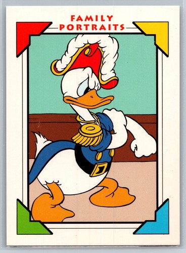1991 Impel Disney Family Portraits Donald Duck #118 | eBay