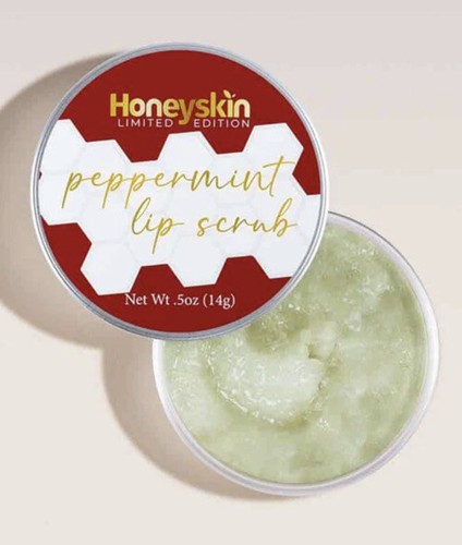 NEW Honeyskin Peppermint Lip Mask Sugar Scrub Exfoliator | eBay