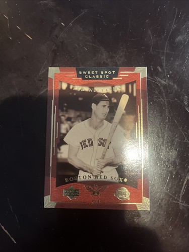 2004 Upper Deck Sweet Spot Classic Ted Williams #79 Boston Red Sox Card ...