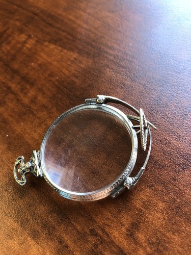 Antique Ornate Art Deco Gold Filled Folding Lorgnette Opera Glasses | eBay