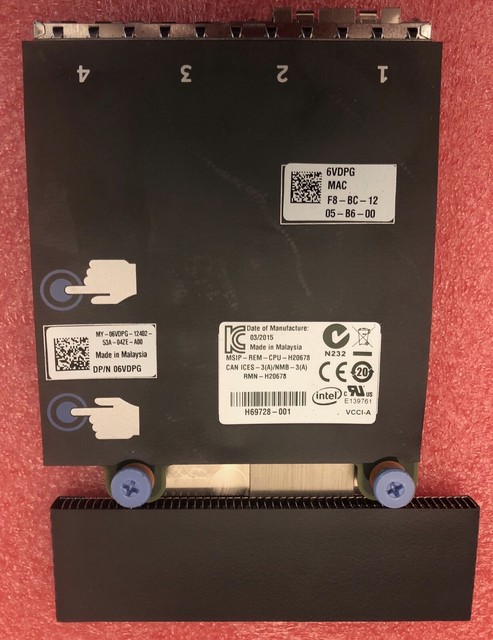 Dell 6VDPG Intel X710 QP RAID NIC for sale online | eBay