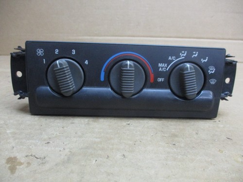 99 00 01 02 Chevy S10 Blazer Temperature Climate Control Dash A/C Heat ...