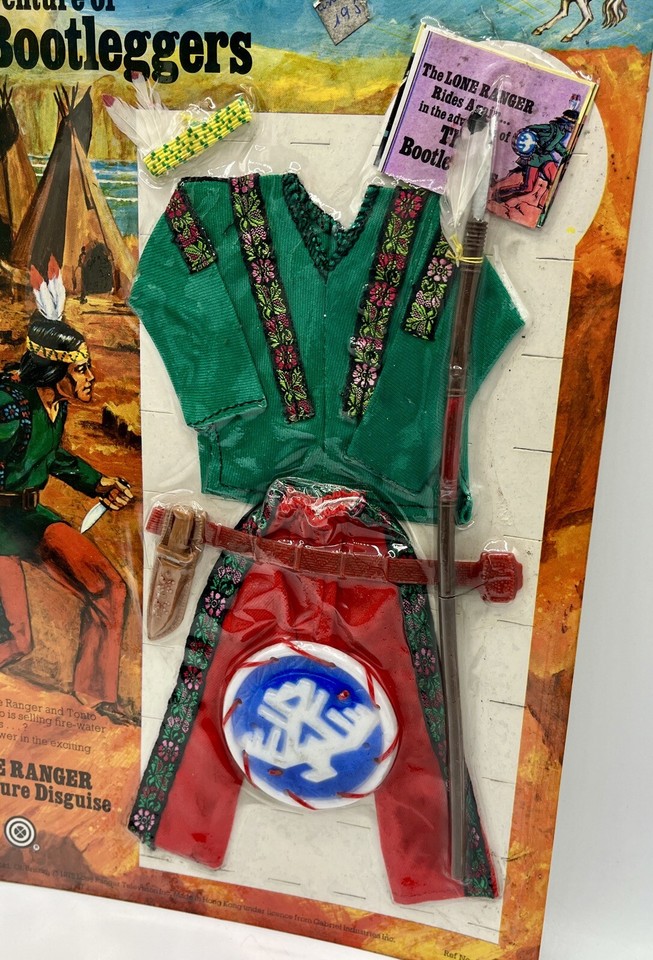 Tenue Indien LONE RANGER - The Bootleggers - Marx Toys 7535/2 - 1975 ...