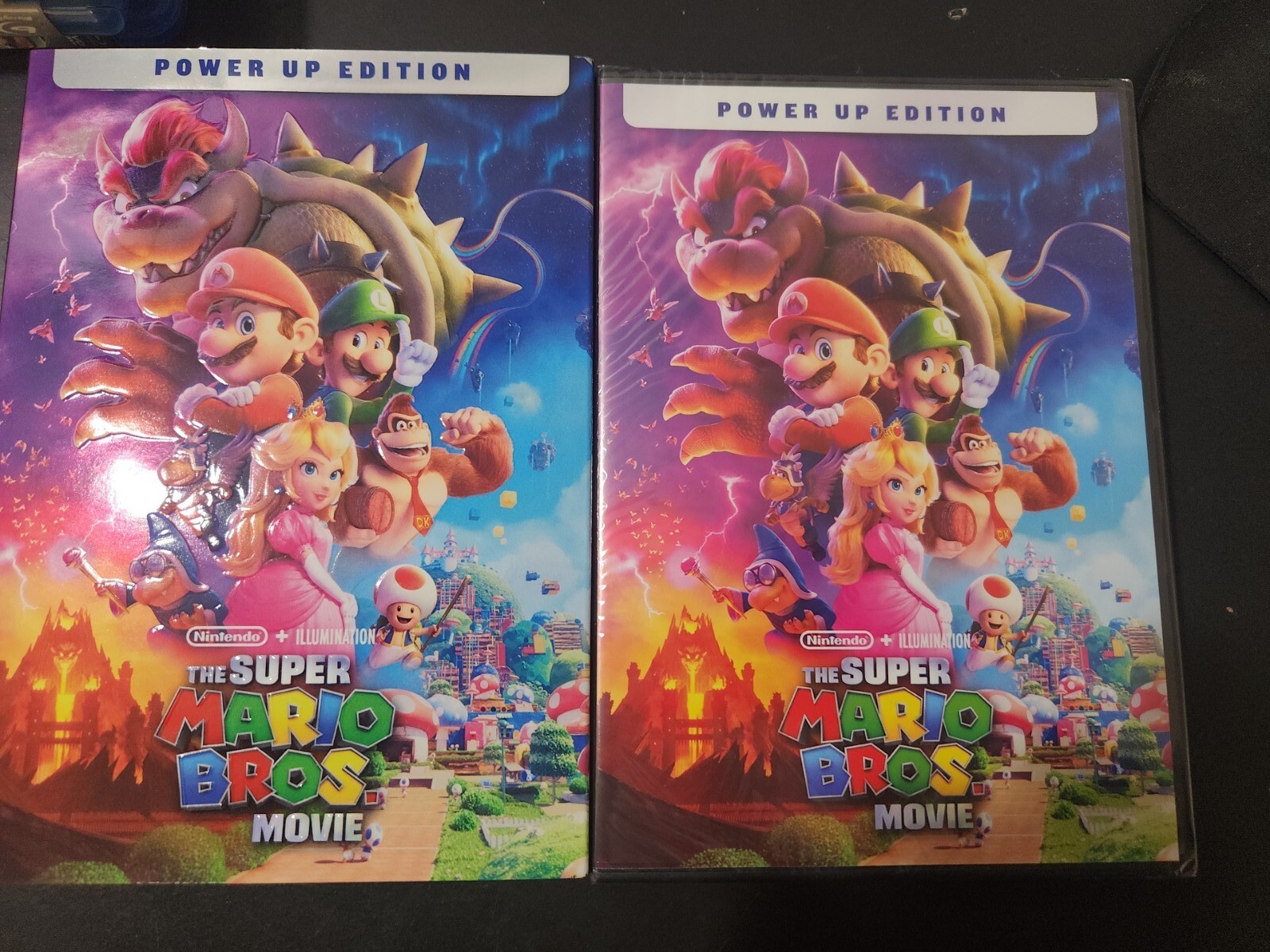 The Super Mario Bros Movie (DVD, 2023, 1-Disc, Power Up Edition) With ...