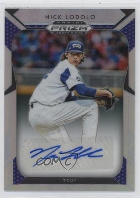 2019 Panini Prizm Draft Picks Auto Nick Lodolo #22 Auto 0sm4 | eBay