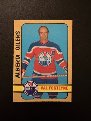 1972 O-PEE- CHEE WHA HOCKEY #319 VAL FONTEYNE ! PRINTED IN CANADA! HIGH ...