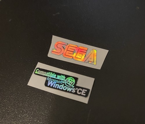 Sega Dreamcast New Custom Console Label Sticker Set Sega Microsoft ...
