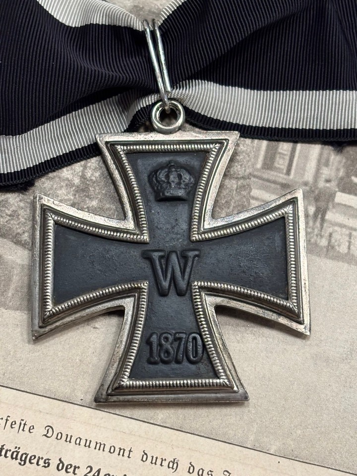 IMPERIAL GERMAN PRUSSIAN 1870 GRAND CROSS OF IRON CROSS MAGENTIC CORE ...