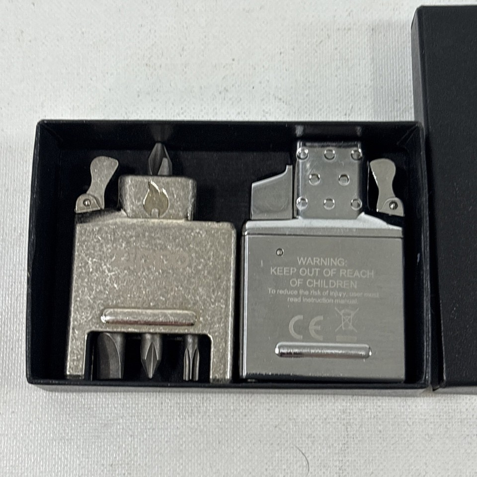 Zippo Arc Lighter Inserts 65823 and 4-in-1 Functional Screwdriver 65701 ...