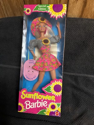 Sunflower Barbie Doll with Flower Surprise Fragrance Mattel | eBay