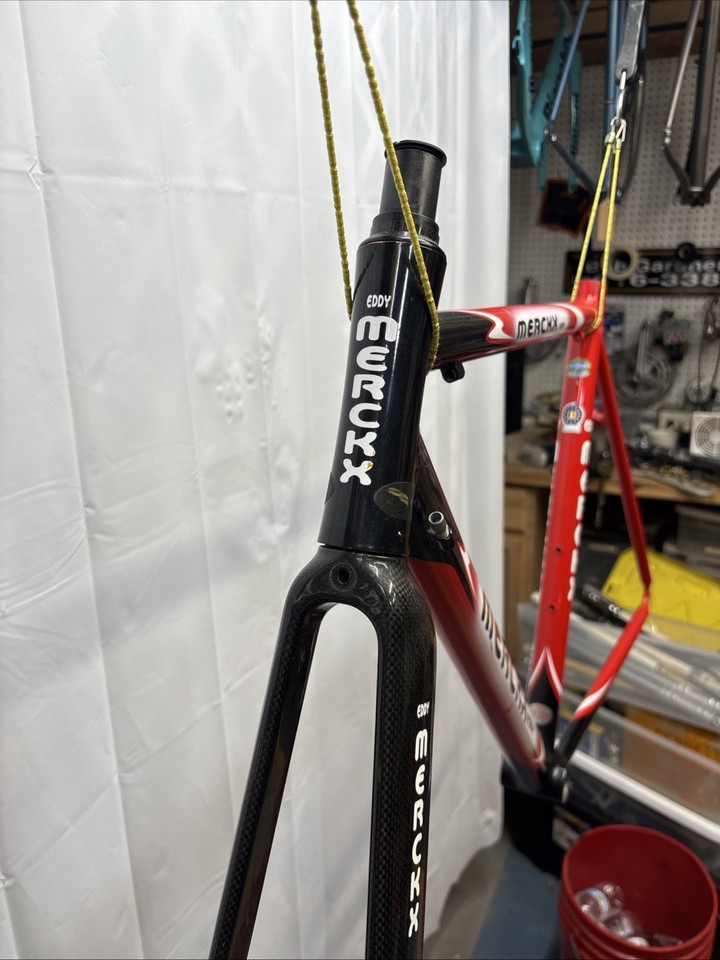 Eddy Merckx Leader Aluminum/Carbon Frameset 53cm C-T | eBay