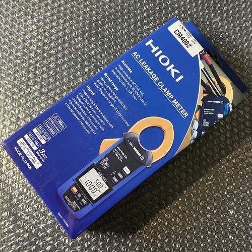 Hioki CM4002 Electric AC Leak Clamp Meter Wireless Communications for ...