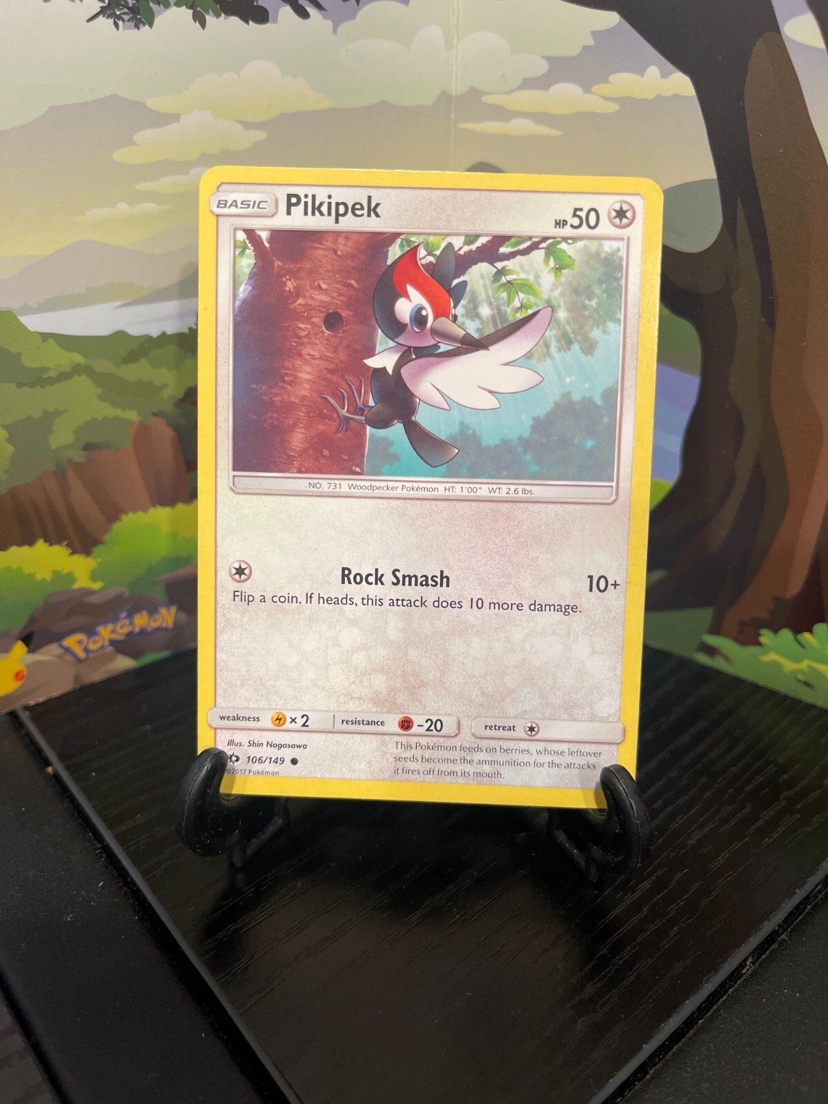 Pikipek 106/149 - Sun & Moon - Common - Pokemon Card TCG - MP/HP | eBay
