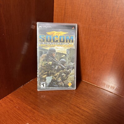 SOCOM U.S. Navy SEALS Fireteam Bravo 2 Sony PSP 2006 Complete Tested ...
