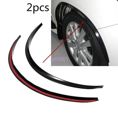 2x Car Wheel Arch Trim Fender Flare Wheel Eyebrow Protector Sticker ...