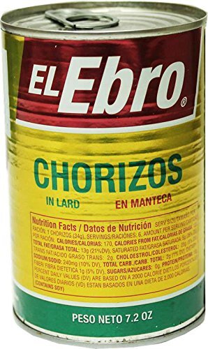 Chorizos EL Ebro in lard 7.2 oz. | eBay