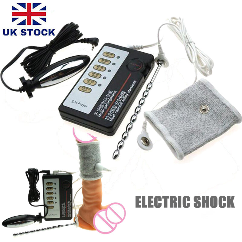 Conductive Ring E-Stim Shock Urethral Sounding Plug DillatorTherapy ...
