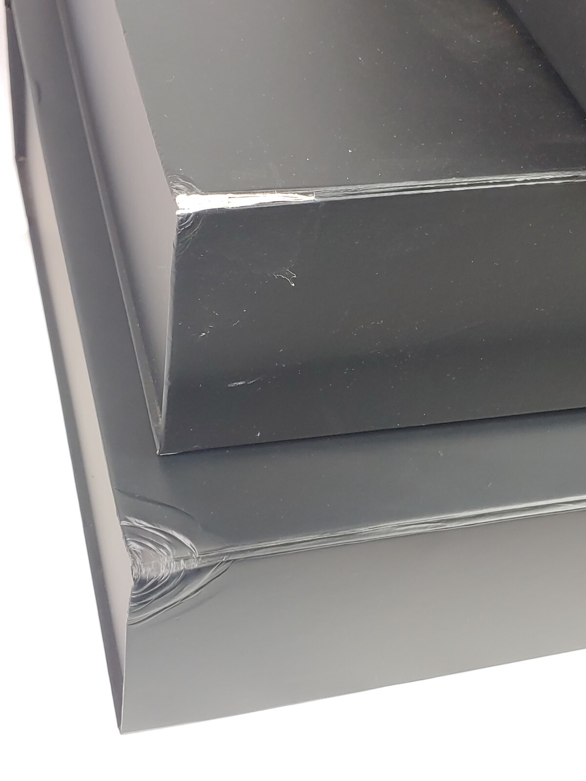 3 Versace HUGE 22”x14" Etc Black GIFT BOX Logo for Bag Sturdy Magnetic ...