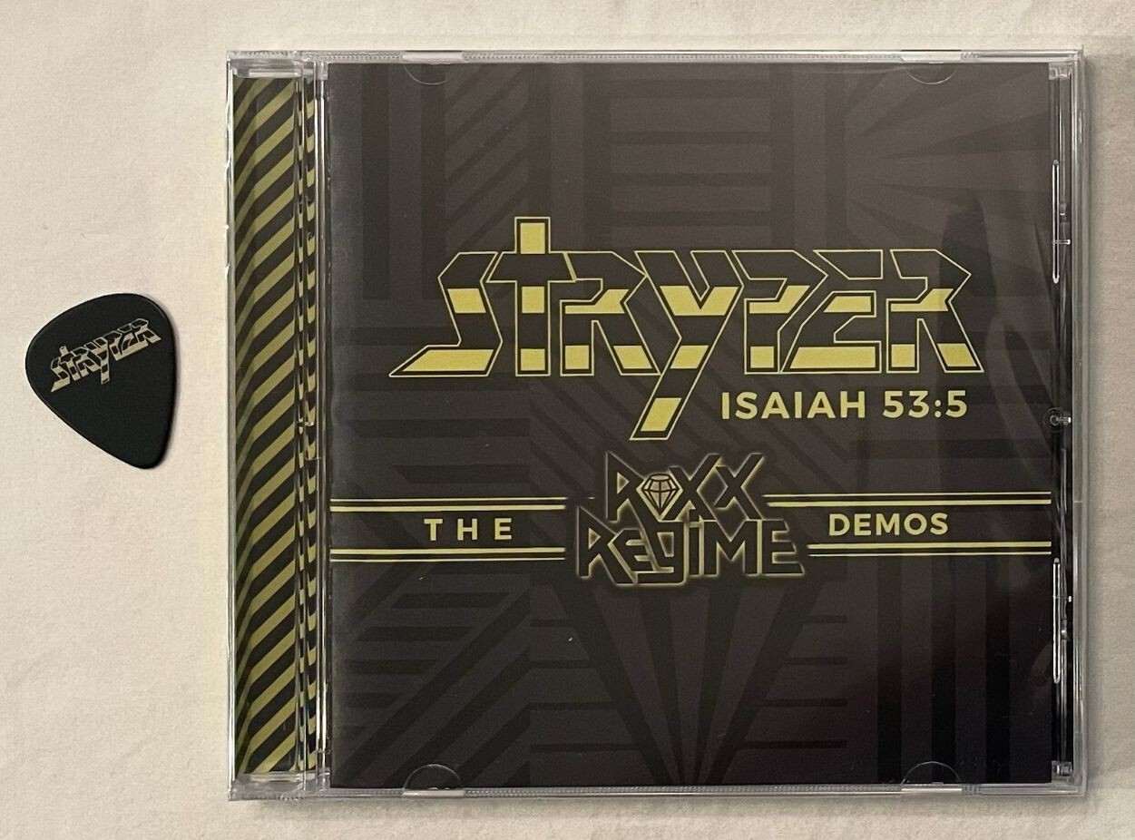 Stryper – The Roxx Regime Demos CD (NEW & SEALED) + Guitar Pick ...