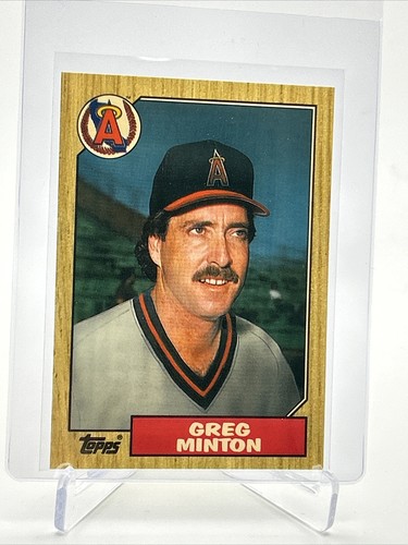 1987 Topps Traded TIFFANY Greg Minton Baseball Card #79T Mint FREE ...