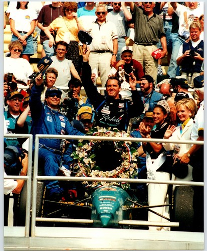 Eddie Cheever Owen Snyder May'98 Indianapolis Motor Speedway IRL AP ...