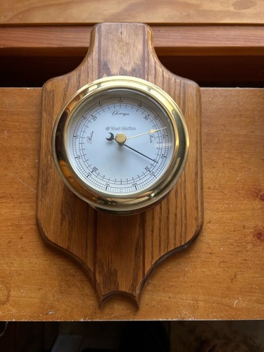 WEEMS and PLATH WEST MARINE Ships Wall Barometer Made in GERMANY | eBay