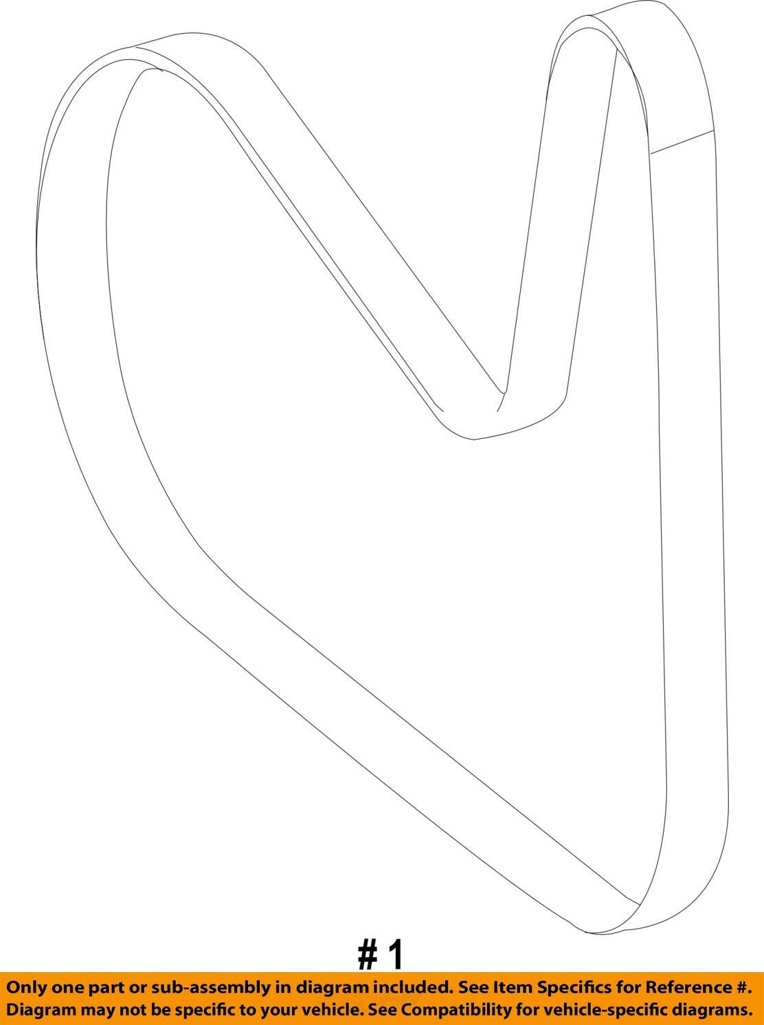 MERCEDES OEM 16-17 Metris-Serpentine Drive Fan Belt 0009933900 | eBay