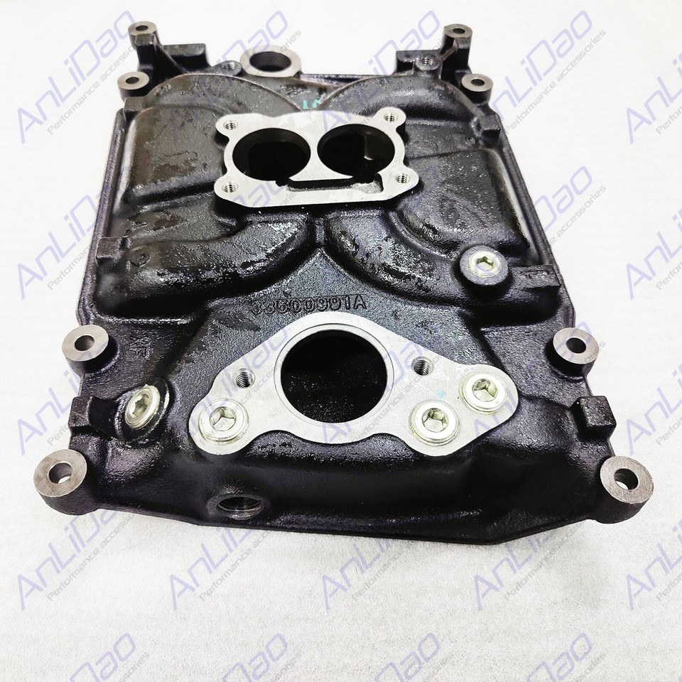 Marine 2bbl Intake Manifold For Volvo Penta Mercruiser 4.3 V6 824324T02 ...
