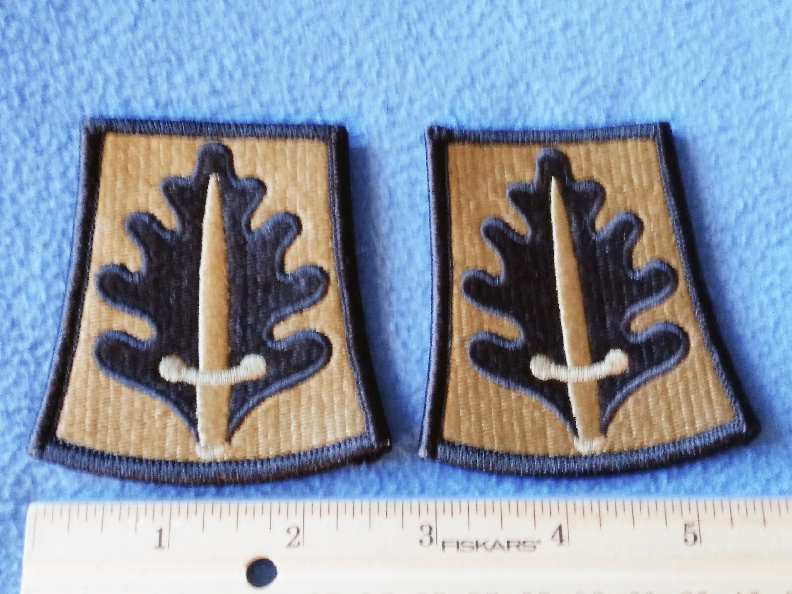 LOT OF 2 - U.S. ARMY 800th MILITARY POLICE HOOK BACKS PATCHES - NEW | eBay