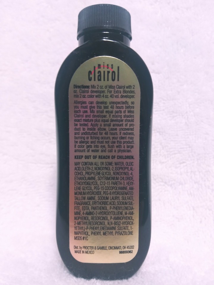 Clairol Miss Clairol Conditioning Permanent HairColor- Sunrise Gold-2 ...